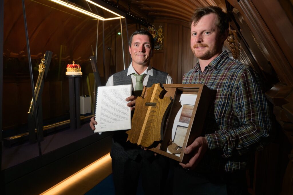 Historic notes return to Edinburgh Castle's Crown Room | Project Scotland