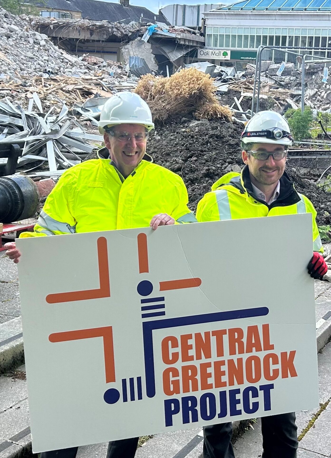 Progress continues on £24m transformation of Greenock town centre ...